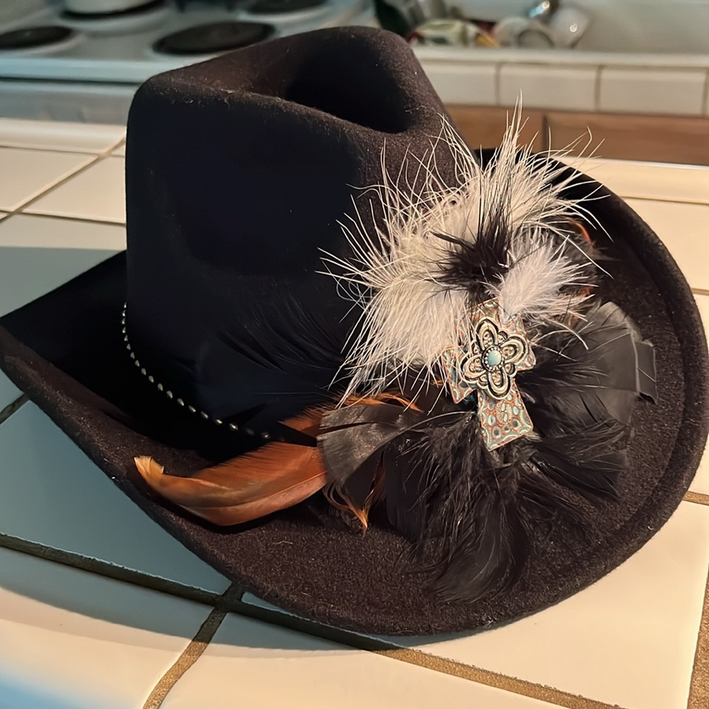 Custom David & Young Cowboy Hat - Gem